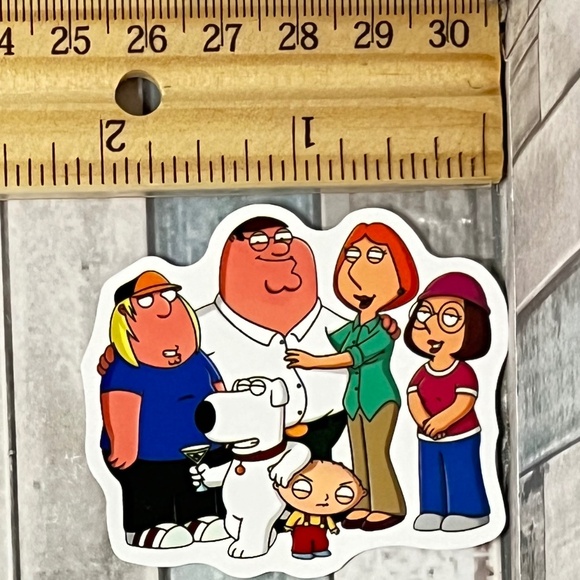 Design | 110 Family Guy Reusable Waterproof Vinyl Sticker Decal | Poshmark